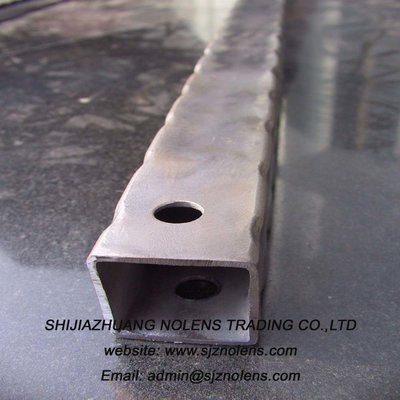 Forged Iron Handrails for Staircase Balcony Railings,Hammered Square Tube with Thickness