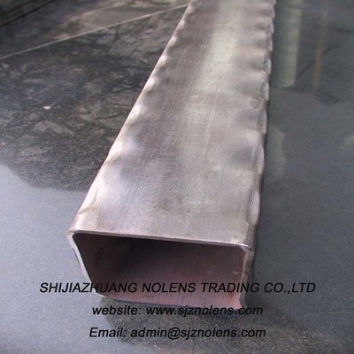 Forged Iron Handrails for Staircase Balcony Railings,Hammered Square Tube with Thickness