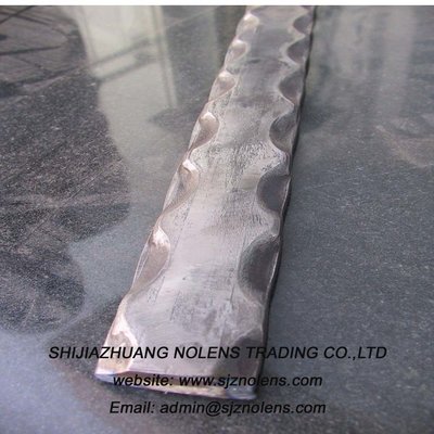 Forged Iron Handrails for Staircase Balcony Railings,Hammered Square Tube with Thickness