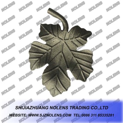 Casting Steel Gate's Ornamental Leaves