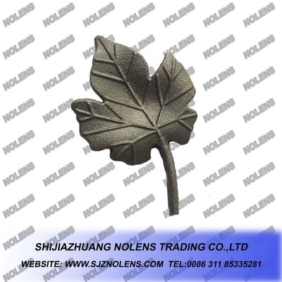 Casting Steel Gate's Ornamental Leaves,Balusters's Ornaments Leaves,Wrought Iron Leaves