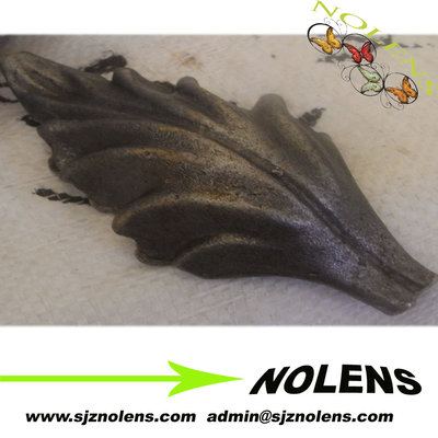 Casting Steel Gate's Ornamental Leaves,Balusters's Ornaments Leaves,Wrought Iron Leaves