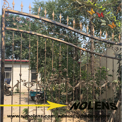 wrought iron main gate