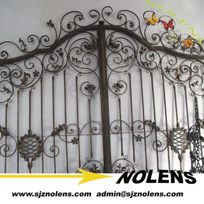 wrought iron main gate,Forged Steel Main Gate,Small Gate for Home Decoration