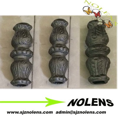 Cast Iron Base Shoes for Staircase and Railings,Wrought Iron Shoes Can Fit over 1"