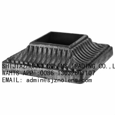 Cast Iron Base Shoes for Staircase and Railings,Wrought Iron Shoes Can Fit over 1" with Good Price ,15 Years Experience