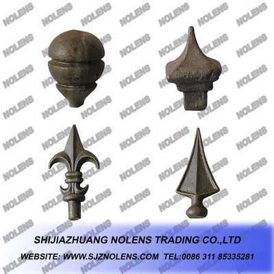 Casting Steel Gate/Fence's Ornamental Spears and Spearpoints,Cast Steel Spears,Wrought Iron Railheads