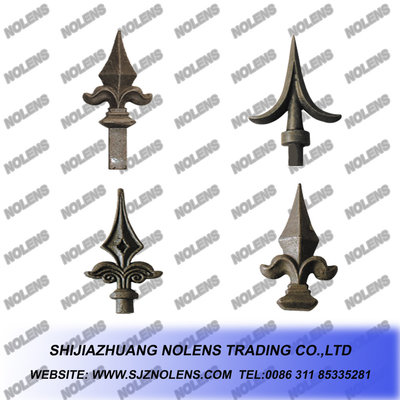 Casting Steel Gate/Fence's Ornamental Spears and Spearpoints,Cast Steel Spears,Wrought Iron Railheads