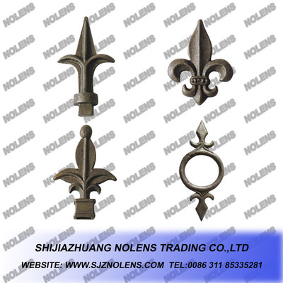 Casting Steel Gate/Fence's Ornamental Spears and Spearpoints,Cast Steel Spears,Wrought Iron Railheads