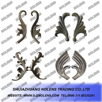 Casting Steel Gate's Ornamental Leaves,Balusters's Ornaments Leaves,Wrought Iron Leaves,Decorating with Railings