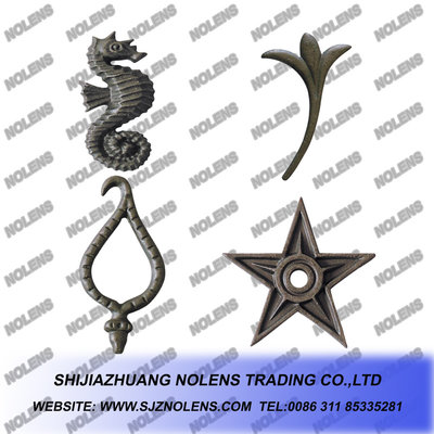 Casting Steel Gate's Ornamental Leaves,Balusters's Ornaments Leaves,Wrought Iron Leaves,Decorating with Railings