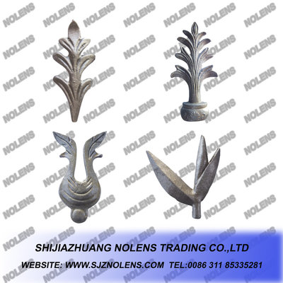 Casting Steel Gate's Ornamental Leaves,Balusters's Ornaments Leaves,Wrought Iron Leaves,Decorating with Railings
