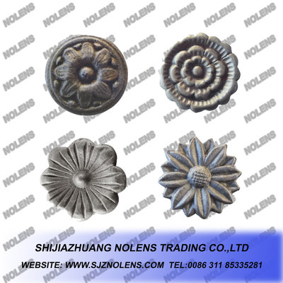 Cast Steel Rosettes,Cast Steel Panels for Gate and Railings,Wrought Iron Ornaments