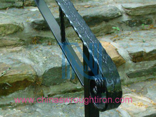 Forged Iron Handrails Used in the Railings or Staircase