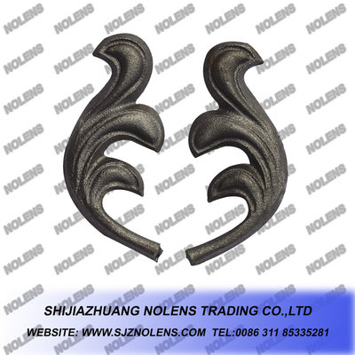 Casting Steel Gate's Ornamental Leaves,Balusters's Ornaments Leaves,Wrought Iron Leaves