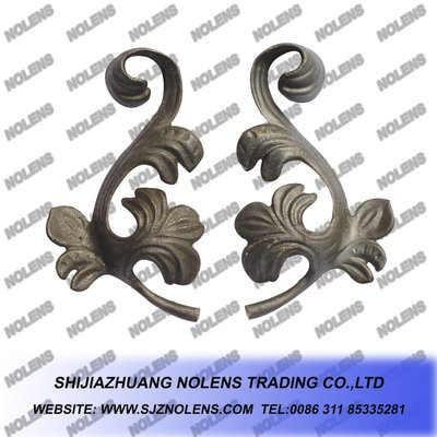 Casting Steel Gate's Ornamental Leaves,Balusters's Ornaments Leaves,Wrought Iron Leaves