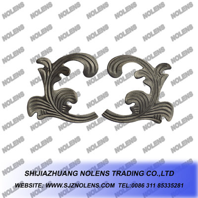 Casting Steel Gate's Ornamental Leaves,Balusters's Ornaments Leaves,Wrought Iron Leaves