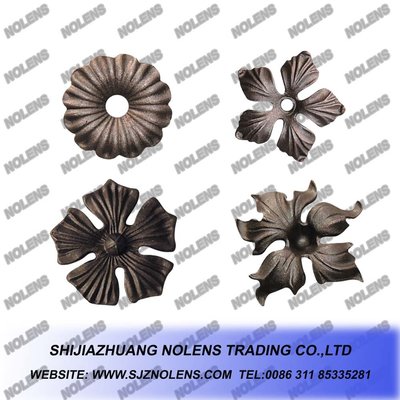 Casting Steel Gate's Ornamental Leaves,Balusters's Ornaments Leaves,Wrought Iron Leaves