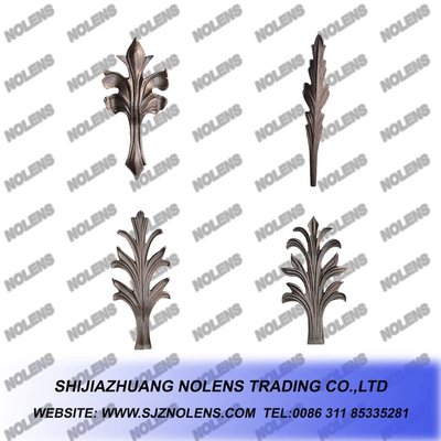 Casting Steel Gate's Ornamental Leaves,Balusters's Ornaments Leaves,Wrought Iron Leaves