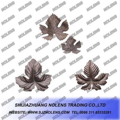 Casting Steel Gate's Ornamental Leaves,Balusters's Ornaments Leaves,Wrought Iron Leaves