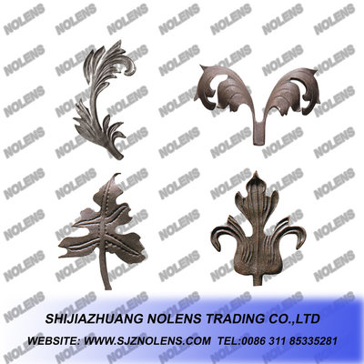 Casting Steel Gate's Ornamental Leaves,Balusters's Ornaments Leaves,Wrought Iron Leaves
