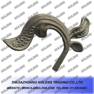 Casting Steel Gate's Ornamental Leaves,Balusters's Ornaments Leaves,Wrought Iron Leaves