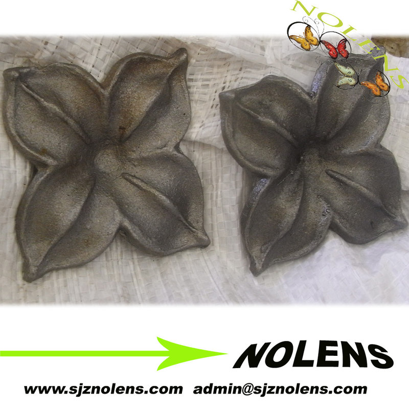 Casting Steel Gate's Ornamental Leaves,Balusters's Ornaments Leaves,Wrought Iron Leaves