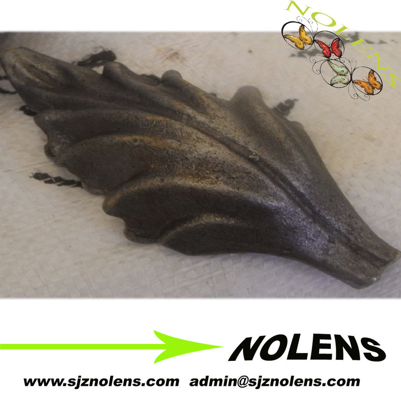 Casting Steel Gate's Ornamental Leaves,Balusters's Ornaments Leaves,Wrought Iron Leaves
