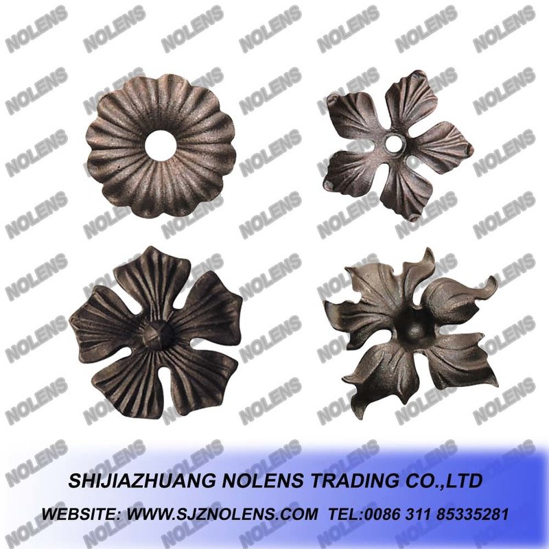 Casting Steel Gate's Ornamental Leaves,Balusters's Ornaments Leaves,Wrought Iron Leaves