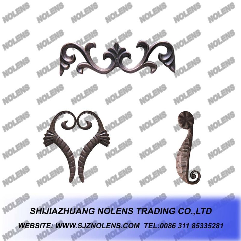 Casting Steel Gate's Ornamental Leaves,Balusters's Ornaments Leaves,Wrought Iron Leaves