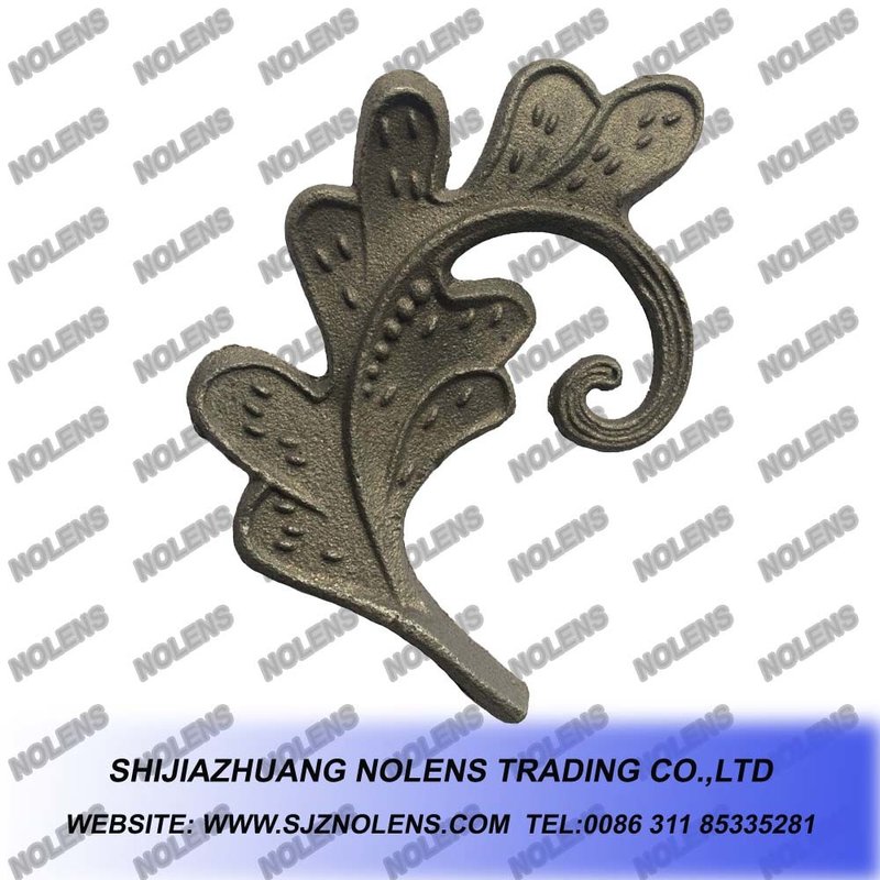 Casting Steel Gate's Ornamental Leaves,Balusters's Ornaments Leaves,Wrought Iron Leaves