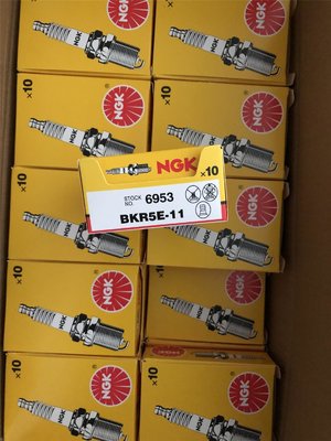 NGK spark plug V-Power BKR6E-11 / 2756  BKR5E-11  stock number 6953
