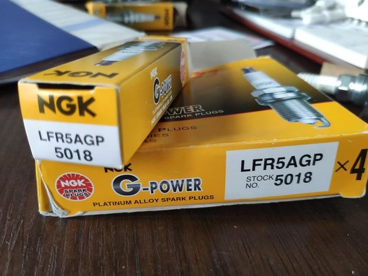 NGK 5018 LFR5AGP G-Power platinum resistor spark Plug
