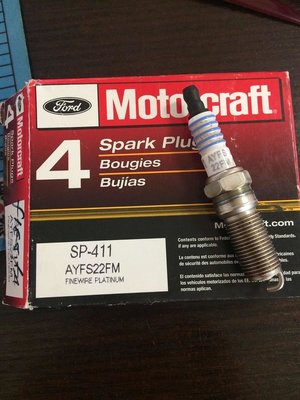 Motorcraft Platinum Spark Plug SP-411AYFS22FM Set of 6
