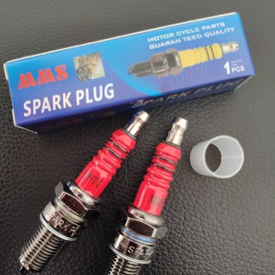 SIMBA Motorcycle spark plug D8TC modified red head manufacture D8EA  2017 hot sal