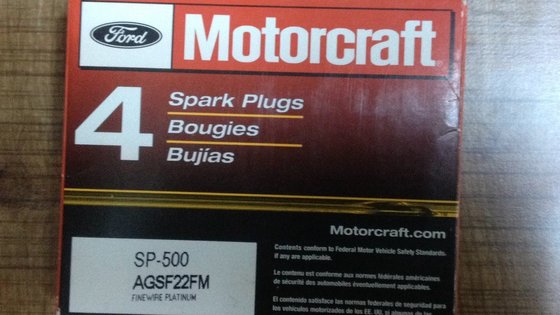 Genuine motorcraft spark plug SP-500 AGSF22FM platinium Bujías en Mercado Libre Venezuela