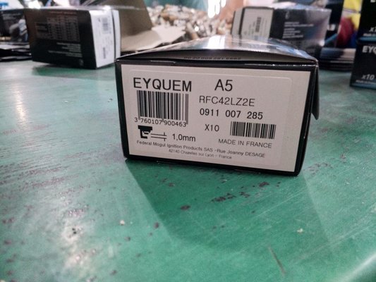 Ignition System Resistor EYQUEM Spark Plug 2-Electrode Copper core  RFC42LZ2E A5  0911007285