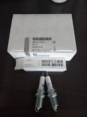 SPARK PLUG GM 1214112 25186682,25193473,25193474 OEM FORD OPEL