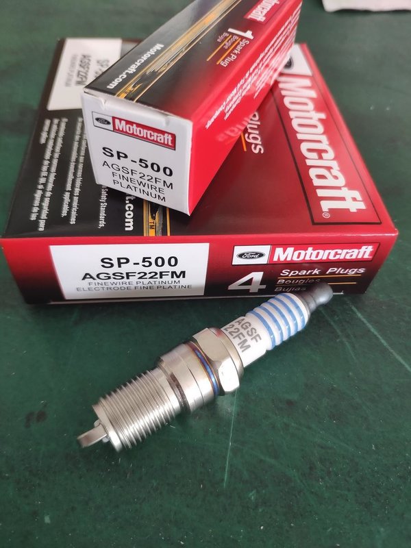Genuine motorcraft spark plug SP-500 AGSF22FM platinium Bujías en Mercado Libre Venezuela