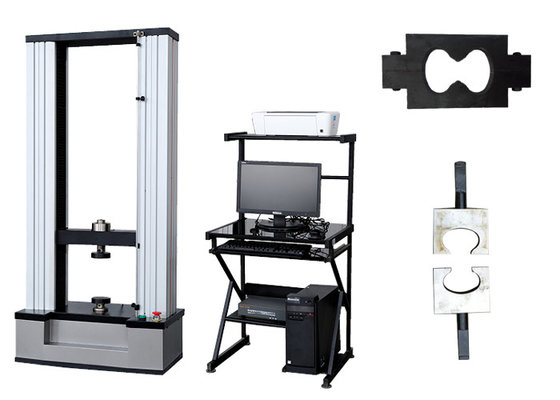 10KN computer control electronic cement mortar briquette 8 shaped tensile strength testing machine
