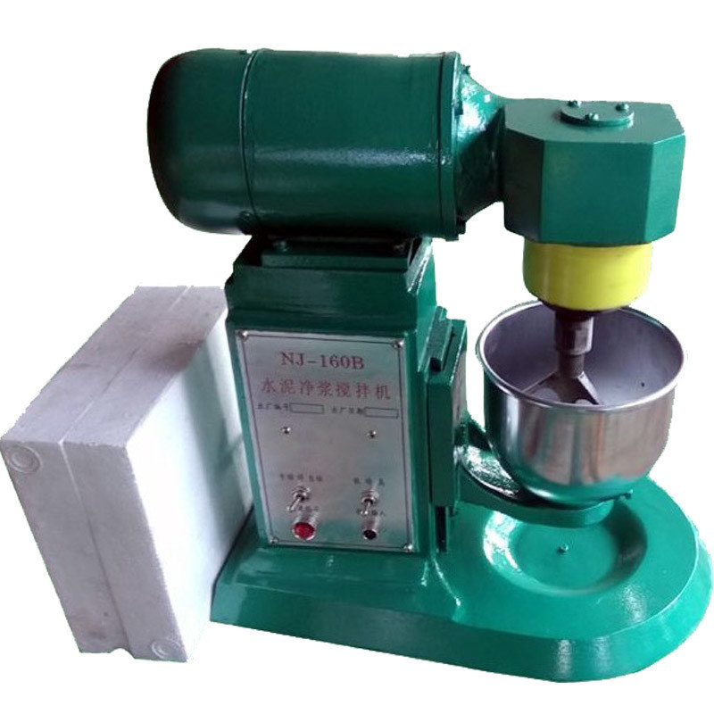 111mm mixing blade Manufacturer NJ-160B Portable Mini Laboratory Cement Mortar Mixer 62rpm 125rpm 140rpm 285rpm
