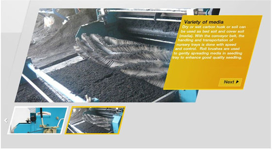 Rice seeder machine