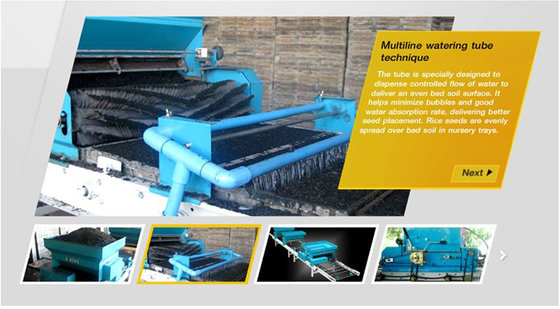 Rice seeder machine