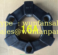 16A excavator rubber coupling