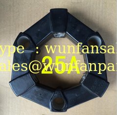 25A excavator rubber coupling