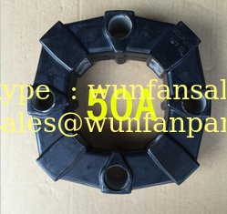 50A excavator rubber coupling