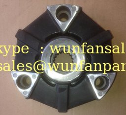 17 TEETH excavator rubber coupling assy