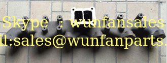 new products komatsu excavator manifold exhaust for 6D108  engine