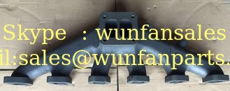 new products hitachi excavator manifold exhaust for 6BD1 6BG1 engine
