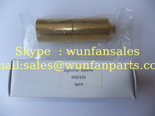 komatsu 6D125 injector sleeve